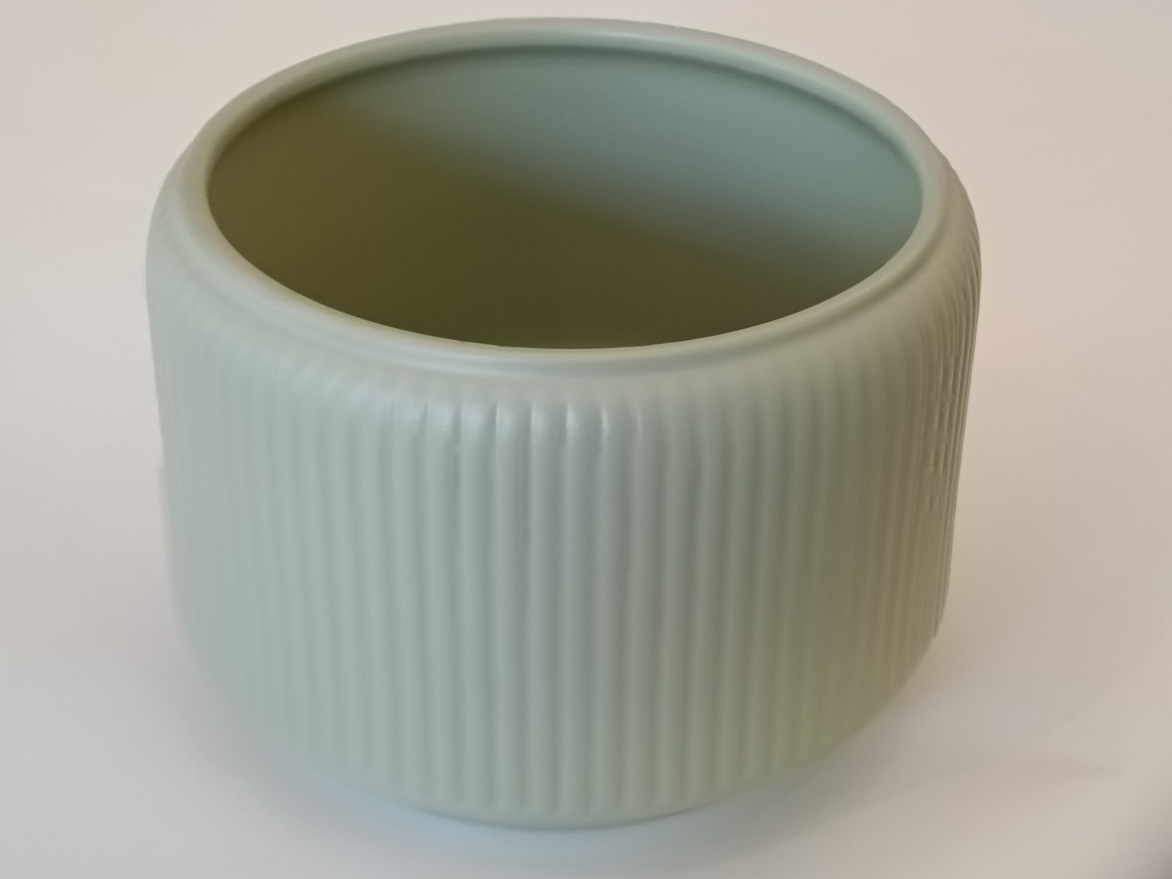 Macetero Nido Verde Cerámica Tamaños