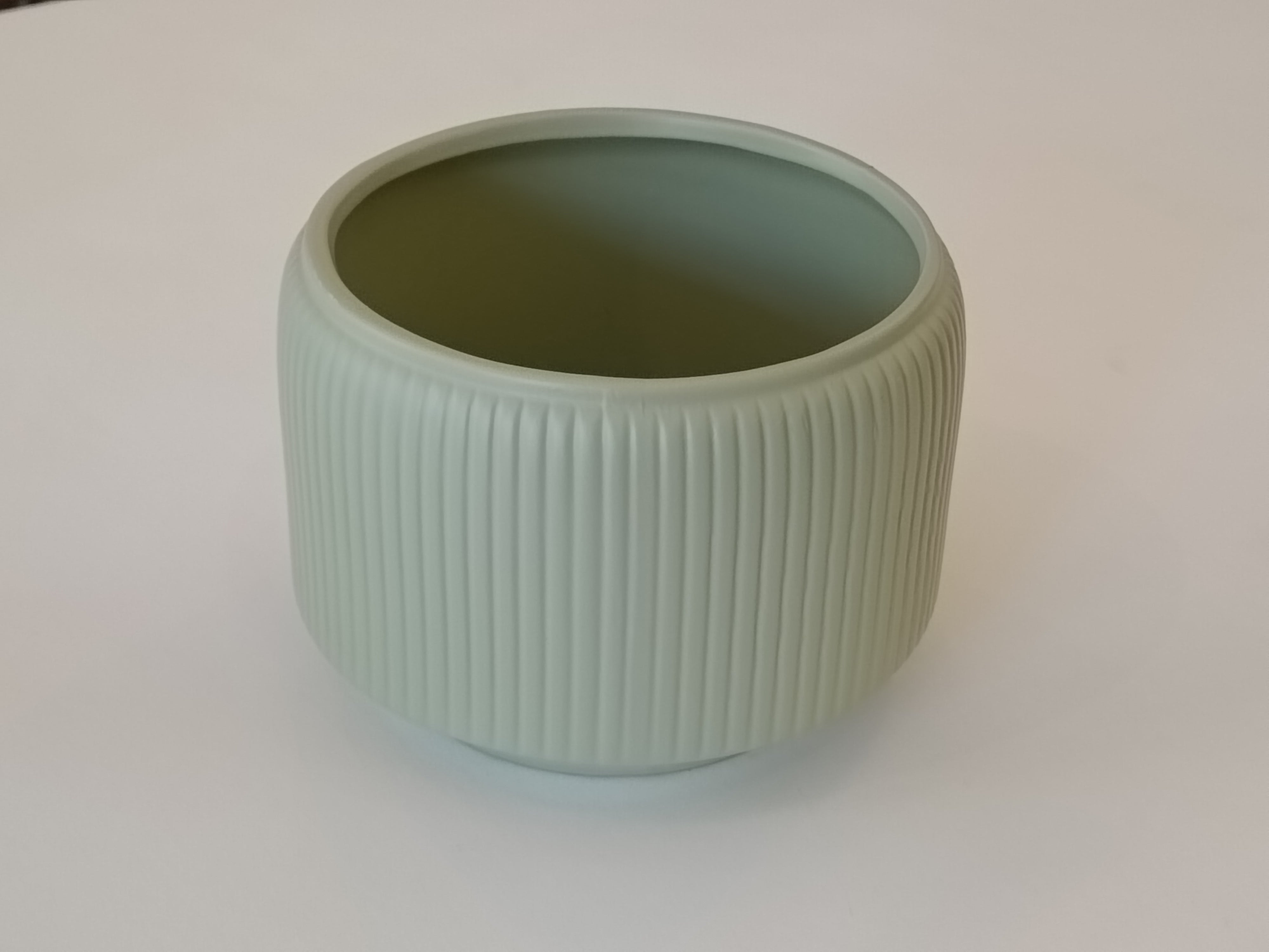 Macetero Nido Verde Cerámica Tamaños